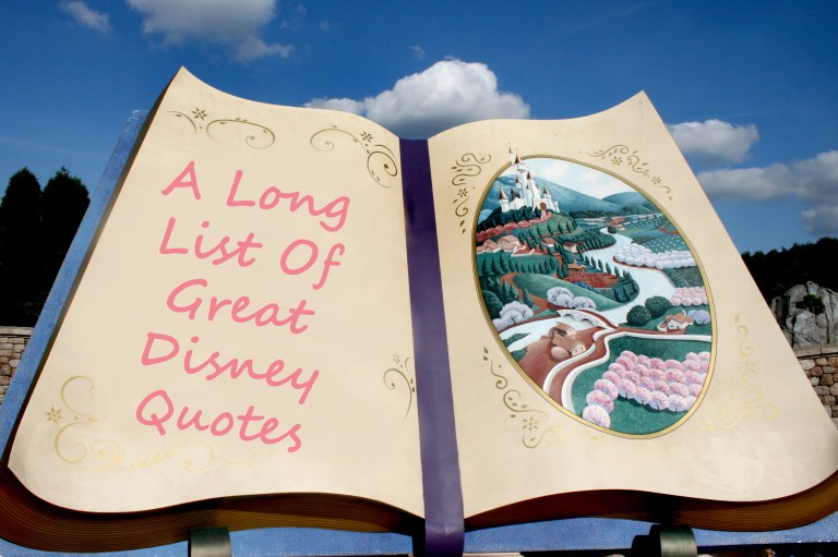 A Long List Of Great Disney Quotes | The Undateable Girl's Diary
